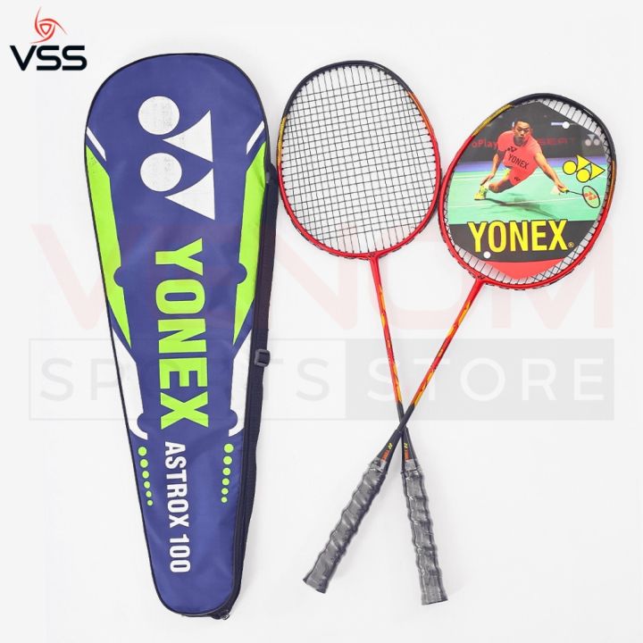 Yonex Astrox 100 Original Badminton Racket Set - Carbon Fiber Frame ...