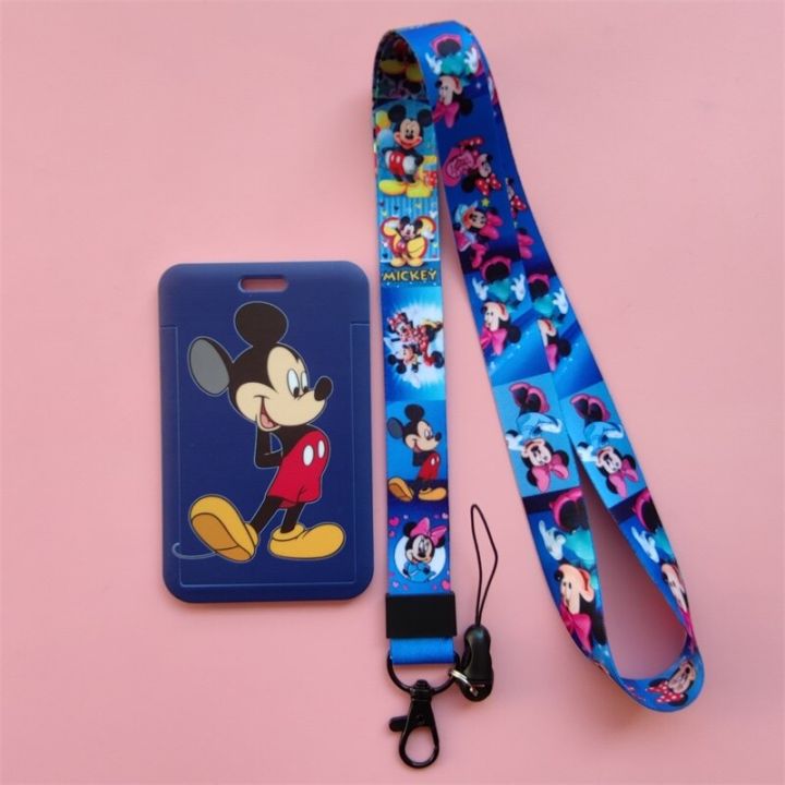 Disney Mickey Minnie Mouse Kids ID Business Badge Card Case Frame ABS ...