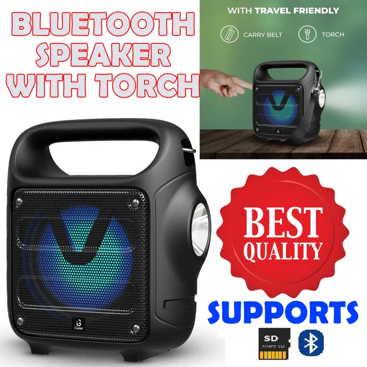 Professional KTS 1185 Rechargeable Wireless Bluetooth Speaker - MP3 ...