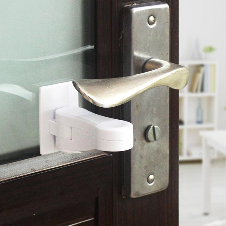 Universal Proof Door Lever Lock ABS Safety Protection Device for ...