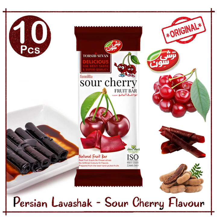10 Pcs Set Torshi Sevan Original Persian Lavashak Fruit Leather Sheets ...