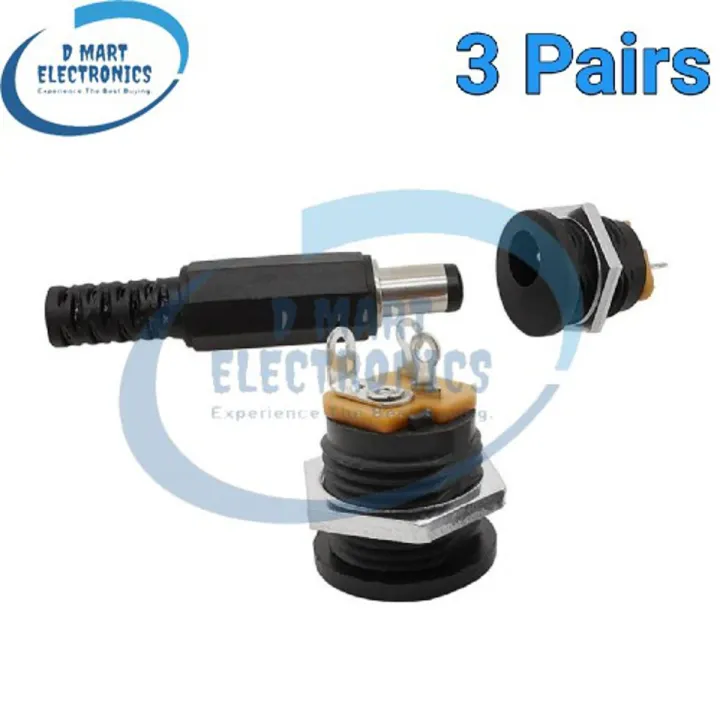 Male Plugs DC022 DC Power Socket Female Jack Connector in Pakistan ...