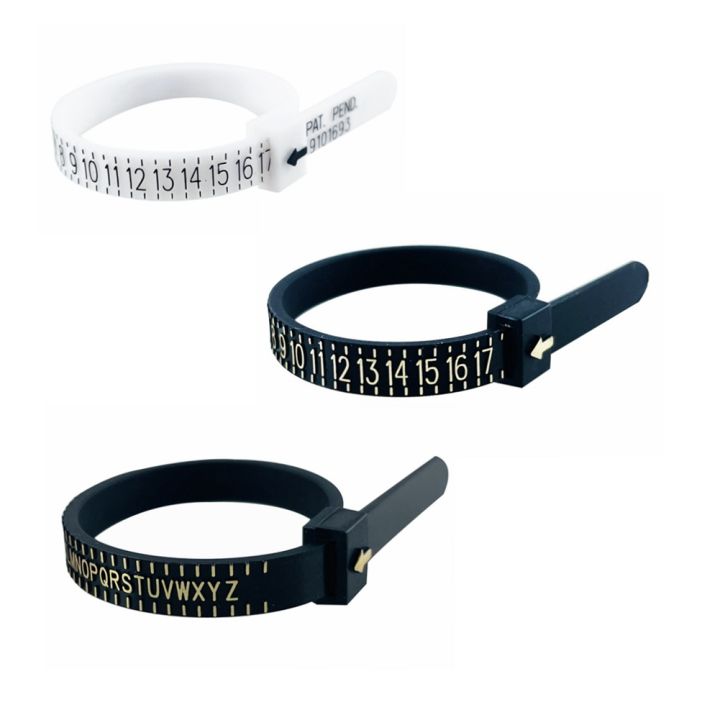 OUMERY 3PCS Ring Size Measuring Tool Reusable Finger Size Measuring Set ...