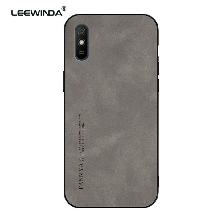 For Redmi 9A Phone Case，Light Luxury Sheep Bark Skin Light TPU Soft ...