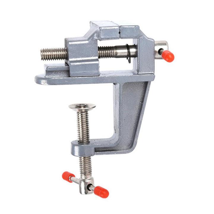 35MM Aluminium Alloy Table Bench Clamp Vise Mini Bench Vise Table Screw ...