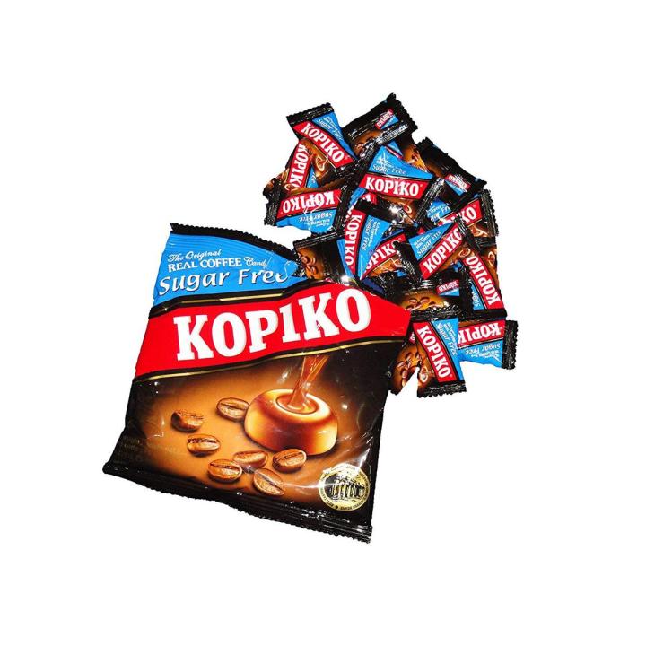 Kopiko Sugar Free Coffee Candy Shots 85gm (Grams) Made of Real Coffee ...