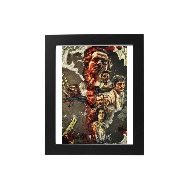 Pablo Escobar Narcos Mexico TV Show Posters Vinyl Paper Quotes Vintage ...