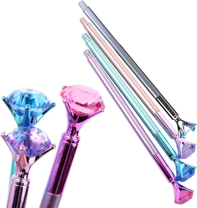 1Pc Diamond Pens Kawaii Big Crystal Diamond Ballpoint Pen Bling ...