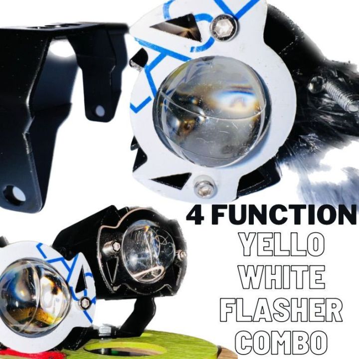 LED External Spot Light/Search Lense Led Light White/ Yellow/combo ...