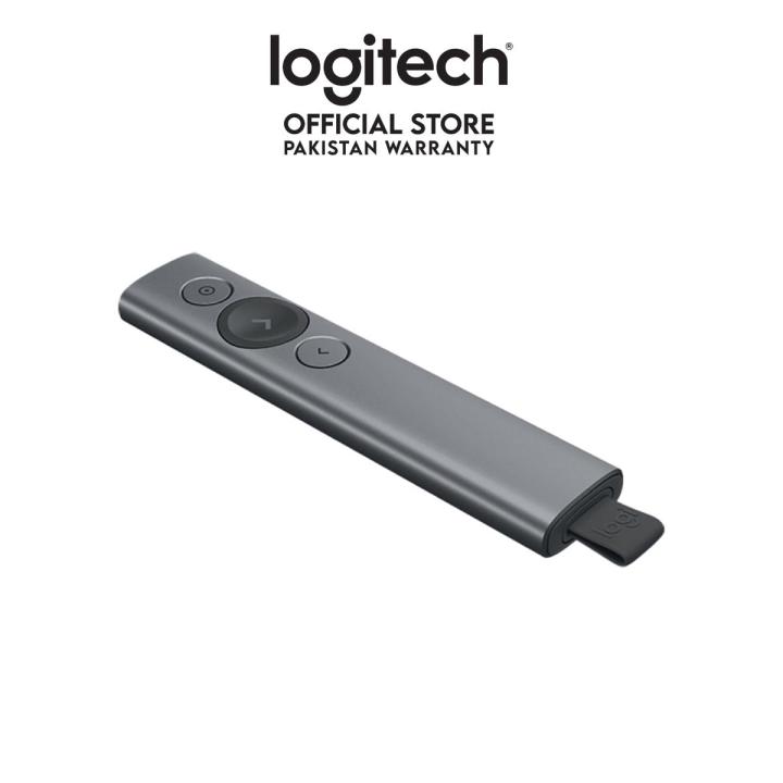 Logitech Spotlight Presentation Remote (Slate) | Daraz.pk
