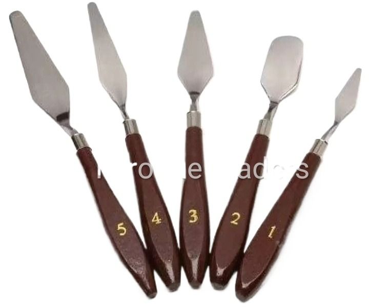 Stainless Steel Palette Knives Set for Painting Flexible Spatula ...