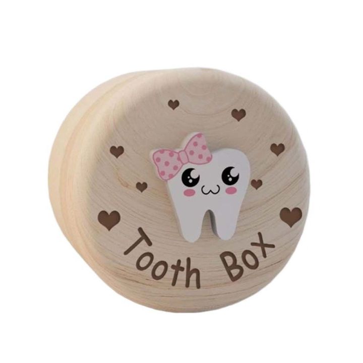 Durable Wooden Milk Teeth Organizer Collecting Teeth High Quality ...