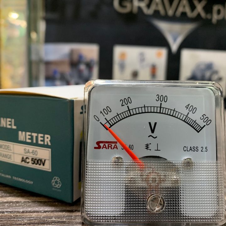 Sara 60x60 analogue meter voltage and ampere | Daraz.pk