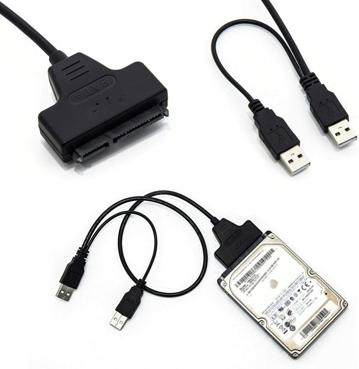 External PC SSD Hard Disk Drive Adapter USB To SATA 2.5quot; Converter ...