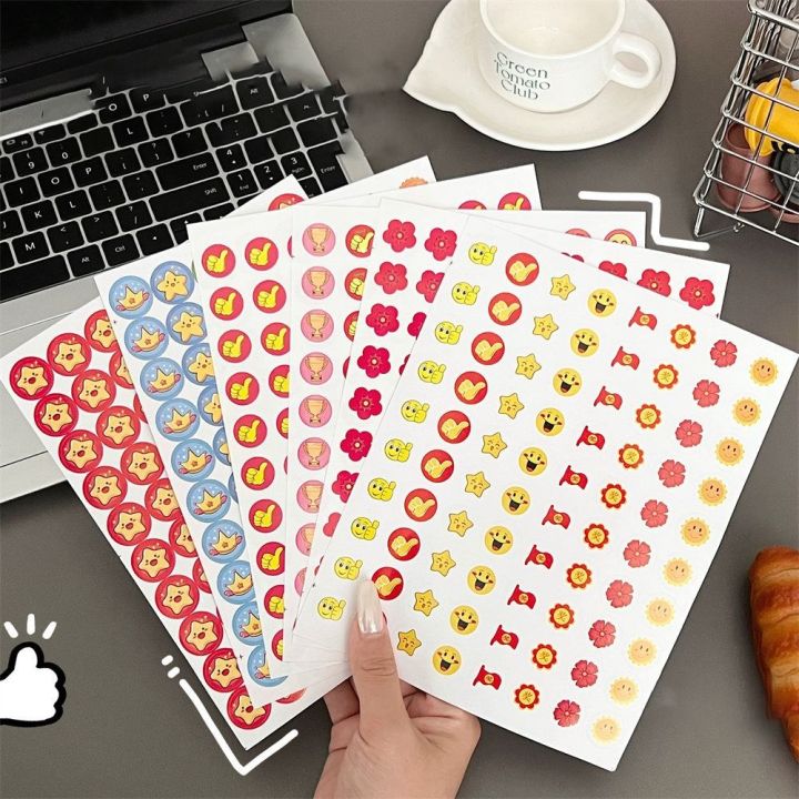 800 Pcs/Bag Portable Cute Star Reward Stickers Self-adhesive Multi ...