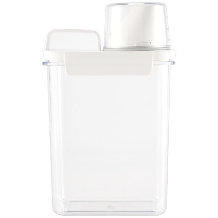 Washing Powder Container with Lid Multipurpose Storage Box 1.8L | Daraz.pk