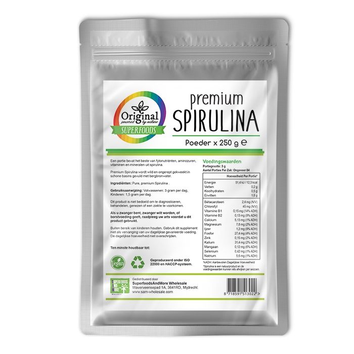 Original Superfoods Spirulina Pacifica Powder 250 Grams | Daraz.pk