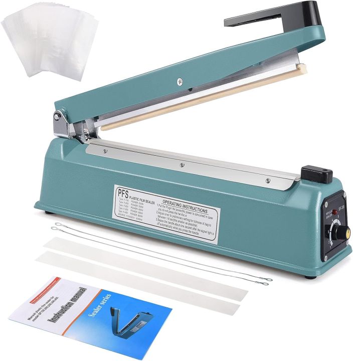 12-inch Impulse Sealer Machine -300 mm Sealing Machine - Poly Element ...