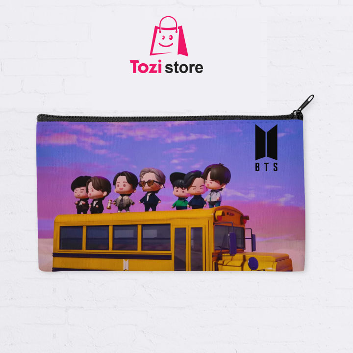 BTS Pencil Pouch for Boys & Girls – BTS Army Pouch – Premium Quality ...