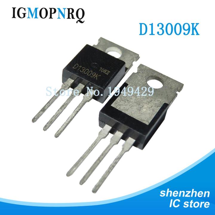 10pcs D13007K D13009K 13007K 13009K TO-220 package transistor original ...