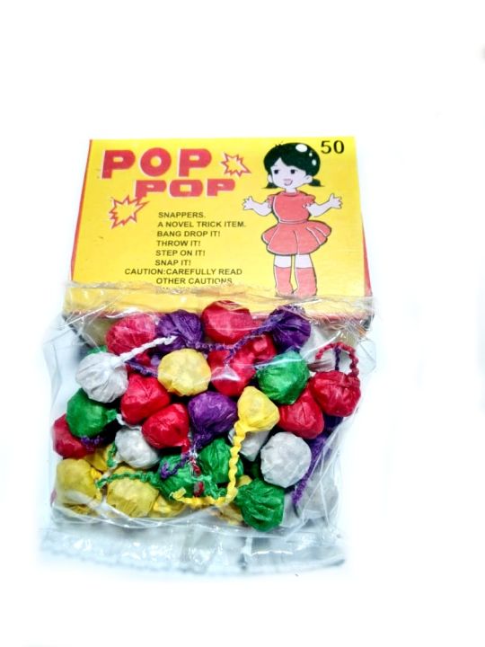 Box of 3 Pop Pop Crackers & Pop Pop Snappers for children playing and ...