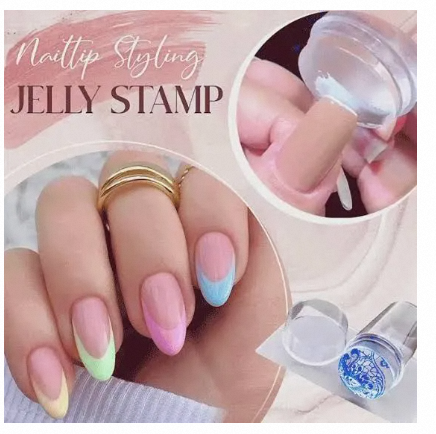 French Tip Nail Stamp Jelly Nail Stamp for Nail Art | Daraz.pk