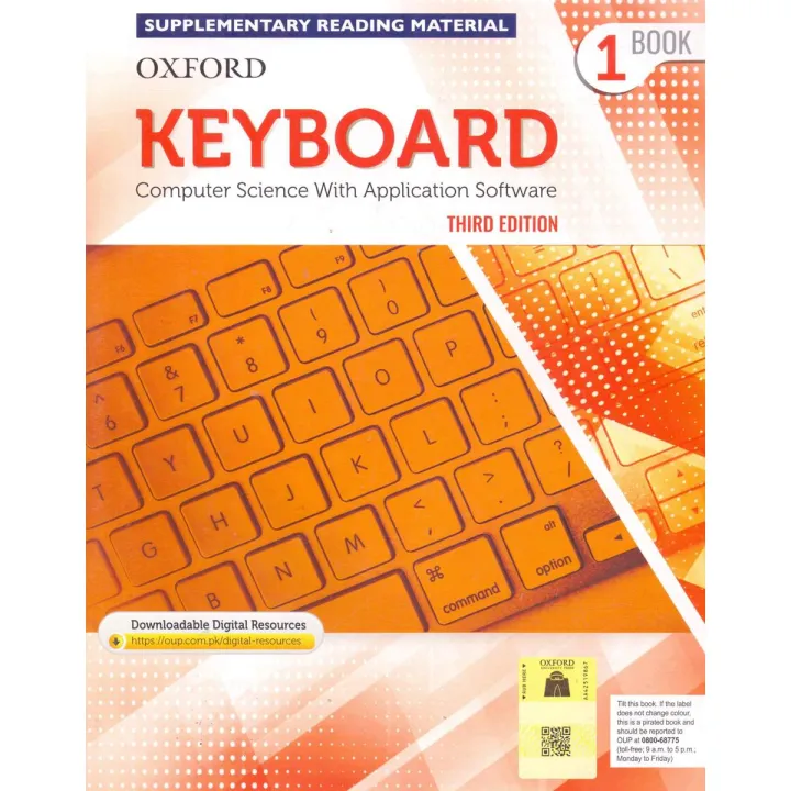 Oxford Keyboard Computer Science Book 1 Third Edition | Daraz.pk