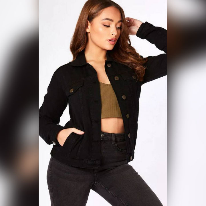 SPRINTER Denim Jacket Lycra Fabric | Daraz.pk