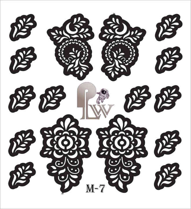 Mehndi sticker stencils, Mehndi Design Instant Mehndi Hacks | Daraz.pk