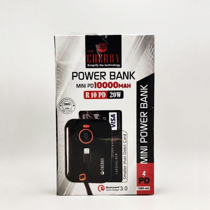 Cherry Power bank mini PD 10,000 MAh | Daraz.pk