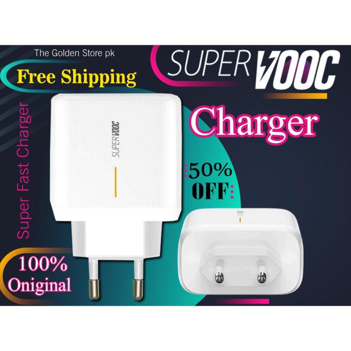 Super Vooc Oppo Charger Fast charging support 100% original branded ...