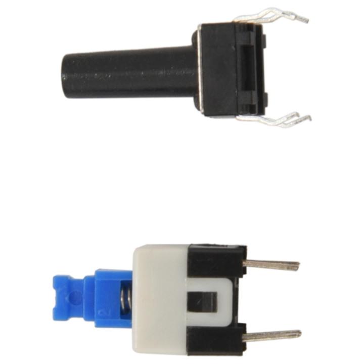 NCANRUI Tactile Push Button Switch Micro-Momentary Tact Assortment Kit (6X6 Push Button Switch ...