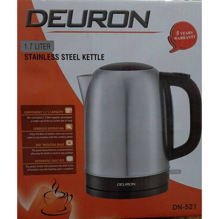 electric kettle Deuron DN 521 | Daraz.pk