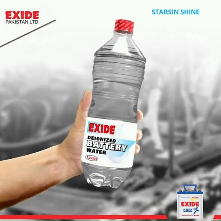 EXIDE BATTERY POWER TONIC PURE DEIONIZED DISTILLED WATER | Daraz.pk