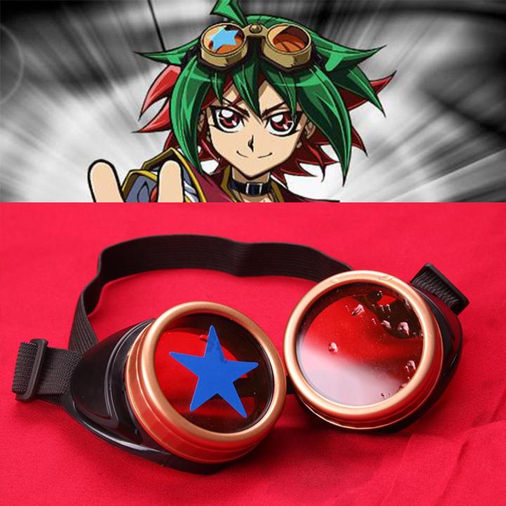 Anime Cosplay Props glasses Yu-Gi-Oh! ARC-V.Goggles.Yuya Sakaki Punk ...