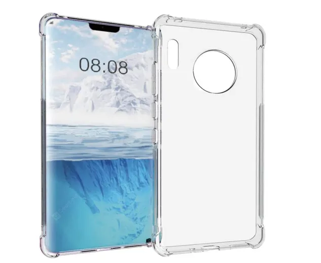 Huawei Y9A Airbag Case Anti Shock and Anti-Scratch Resistant Clear View ...