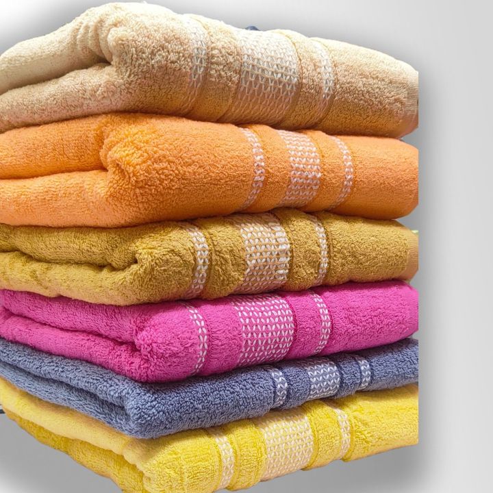 Large Size Premium Soft & Fluffy Bath Towel 24*42 in inches | Daraz.pk