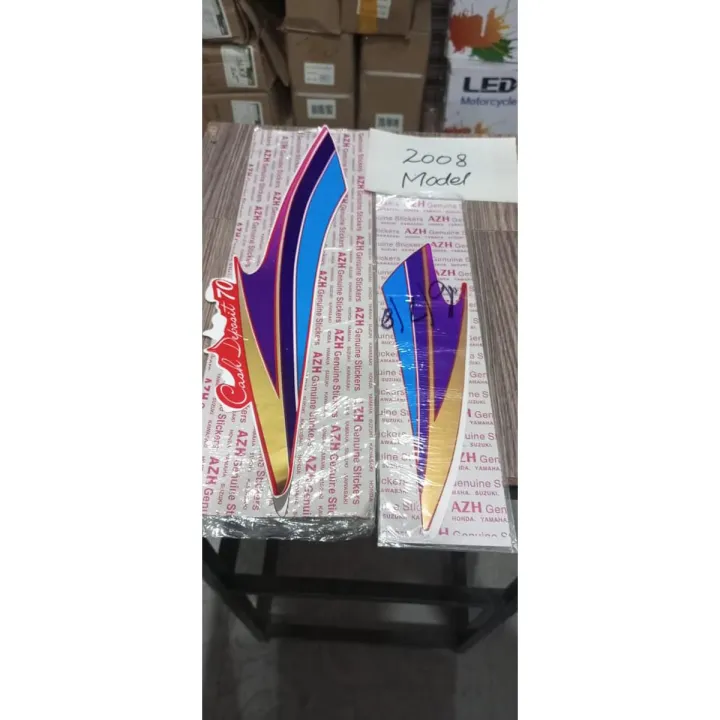 Tanki Tapa Sticker 2008 Model Honda 70 ( COMPLETE SET ) | Daraz.pk