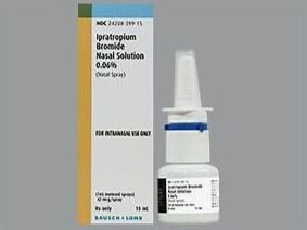 ipratropium bromide nasal solution 0.06% Bausch + Lomb USA | Daraz.pk