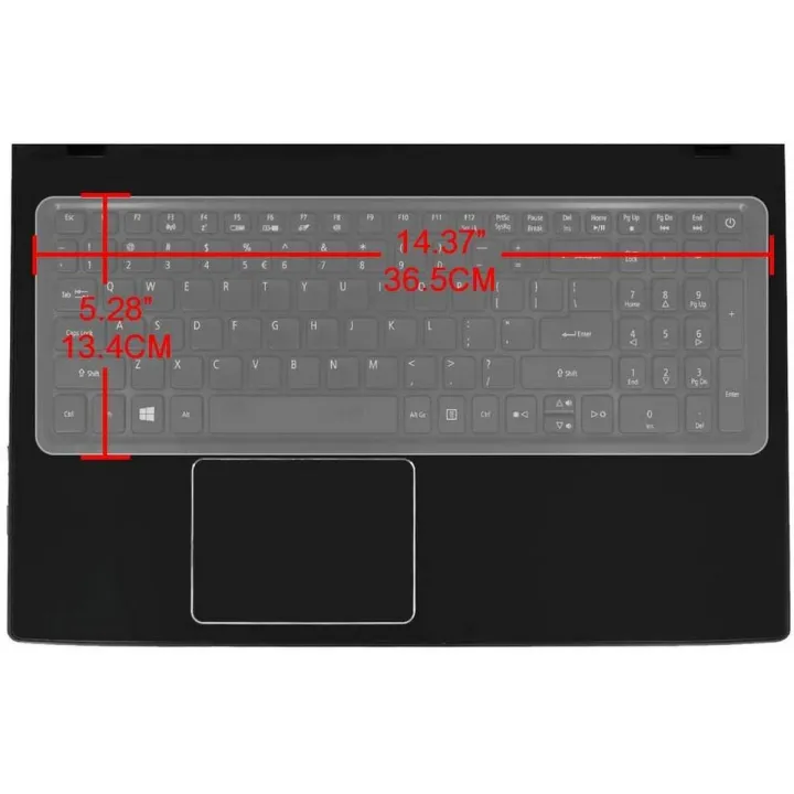 Laptop Keyboard Waterproof protective film 15 inch laptop keyboard ...