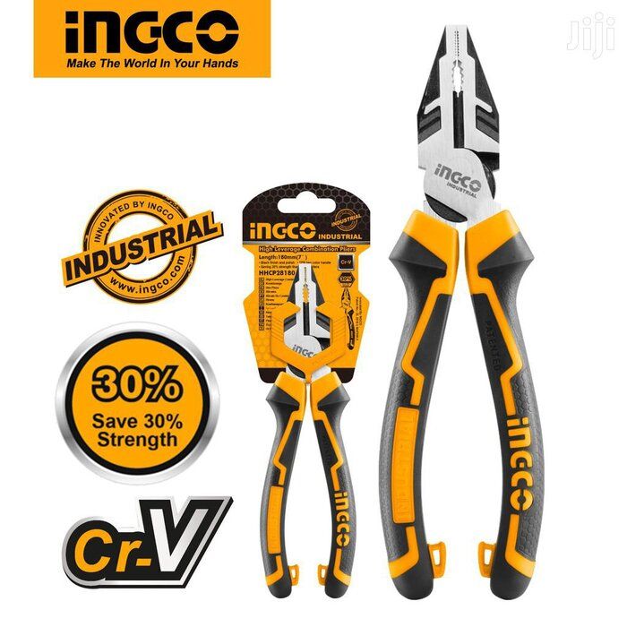 Ingco High Leverage Combination Plier 8" Industrial | Daraz.pk