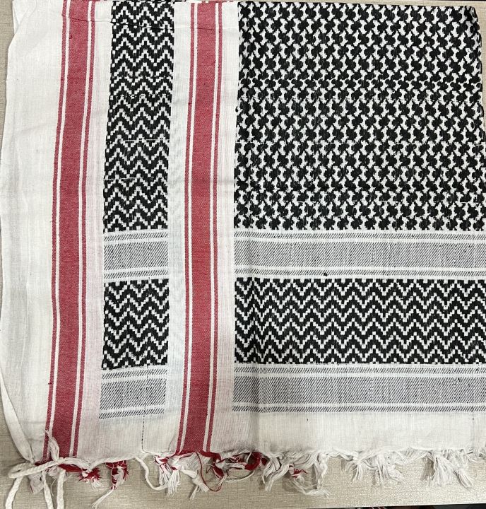 Palestine Arabic Scarf Military Shemagh Tactical Desert Keffiyeh Head ...