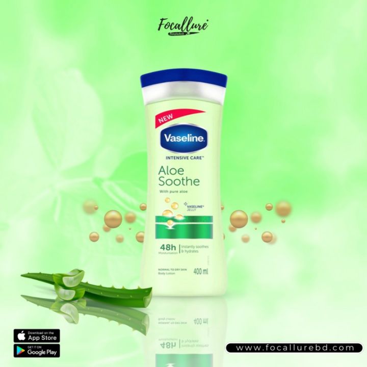 Vesline Body Lotion 400ml – Deep Moisturizing & Skin Protection | Daraz.pk