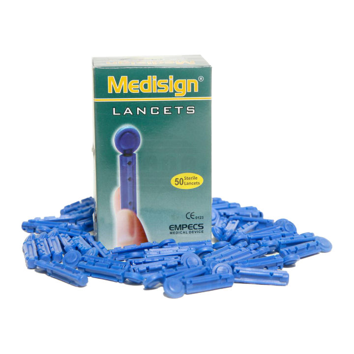 Medisign Lancet Sterile 1×50 | Daraz.pk