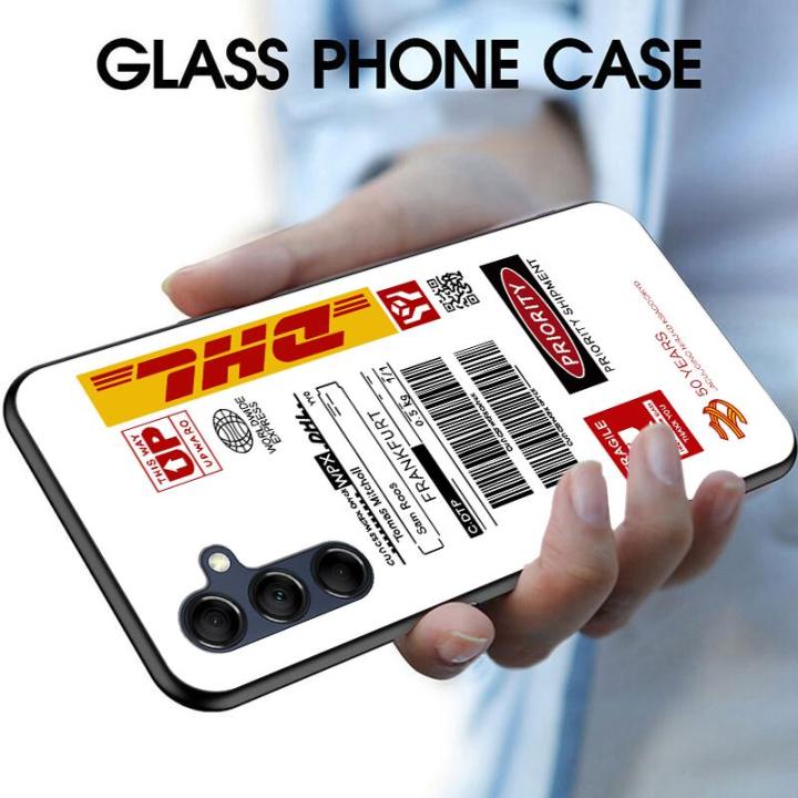 DHL logistics retro label printing Anti Drop hard Tempered Glass for ...