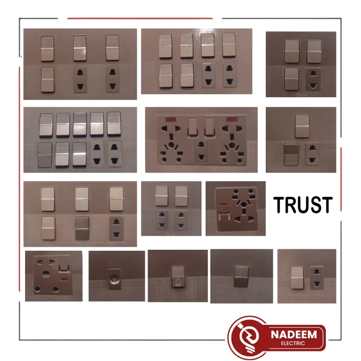 TRUST Metal Series Series Electric China Fitting Sheet China Switch ...