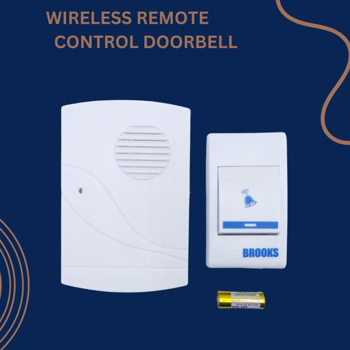 Wireless Door Bell Remote Control Door/Office Bell Long Range - With ...