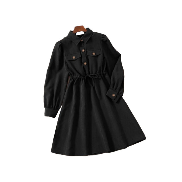 Western Style With Double Pocket Frock - Fashionable and Functional ...