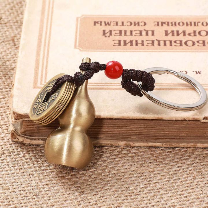 Handmade Ancient Good Money Calabash Rope Interior Accessories Coins ...