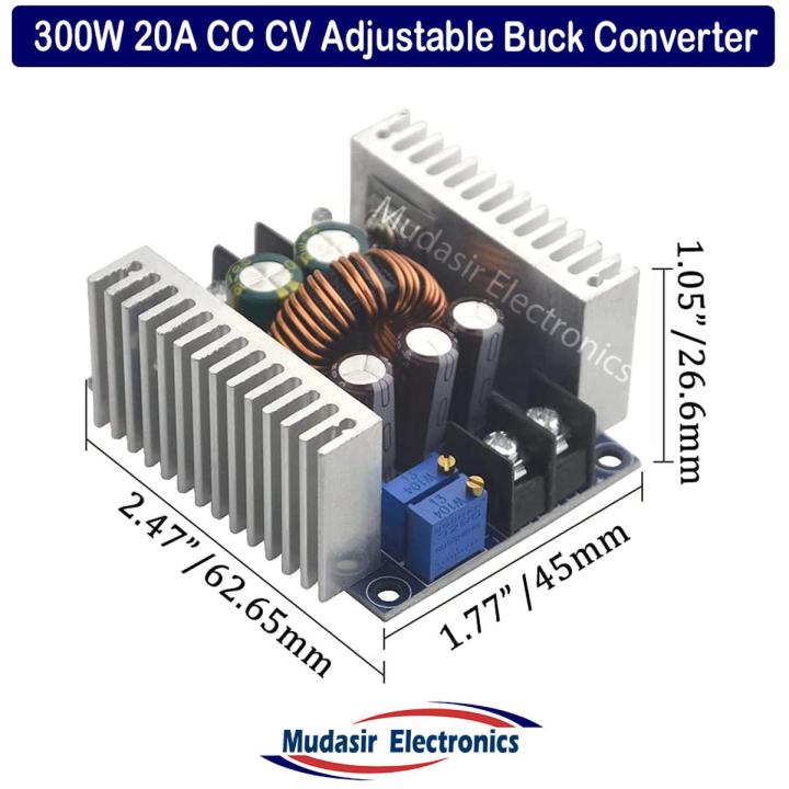 DC-DC Buck Converter Step Down Module 300W 20A Constant Curent LED ...